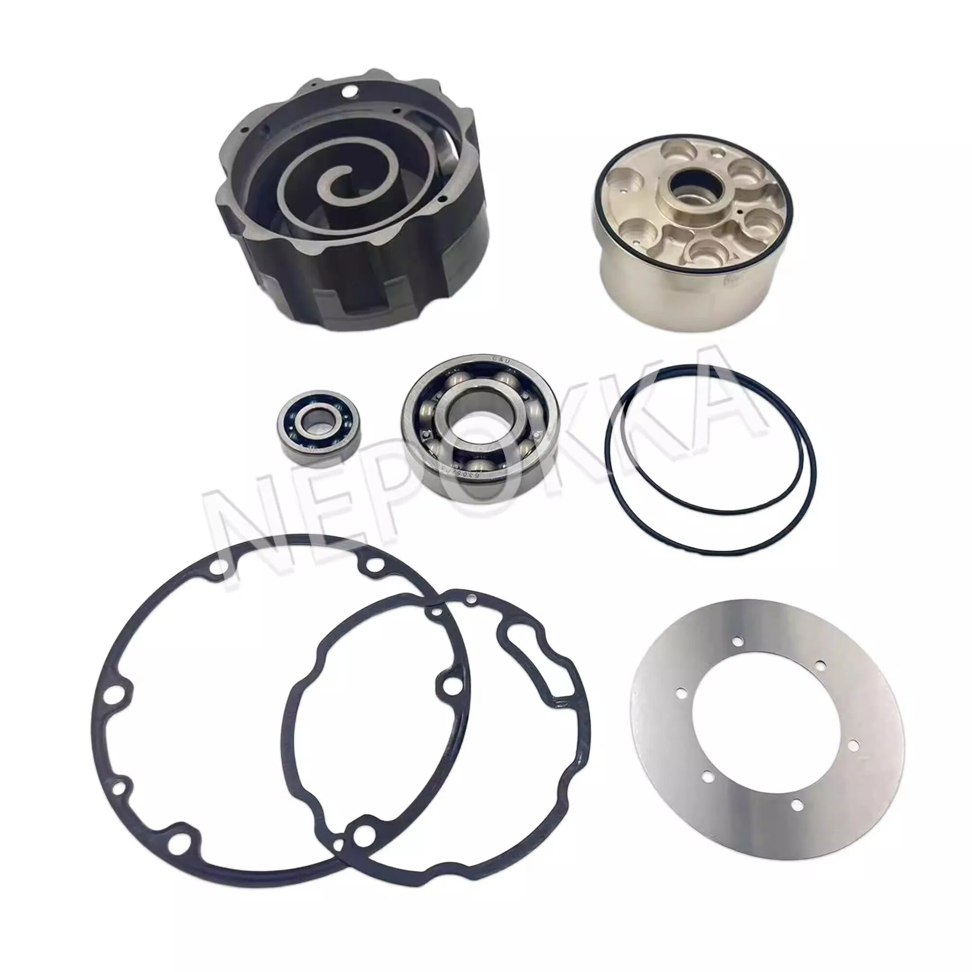 Ремкомплект компрессора Sanden Tesla Model 3/Y, Medium repair kit