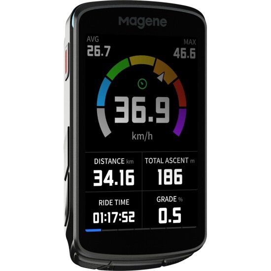 Велокомпьютер Magene GPS C706, черный