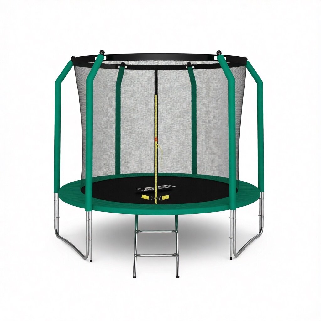 Батут ARLAND Premium 10 FT, защита пружин, внутренняя страховочная сетка, W-образные стойки