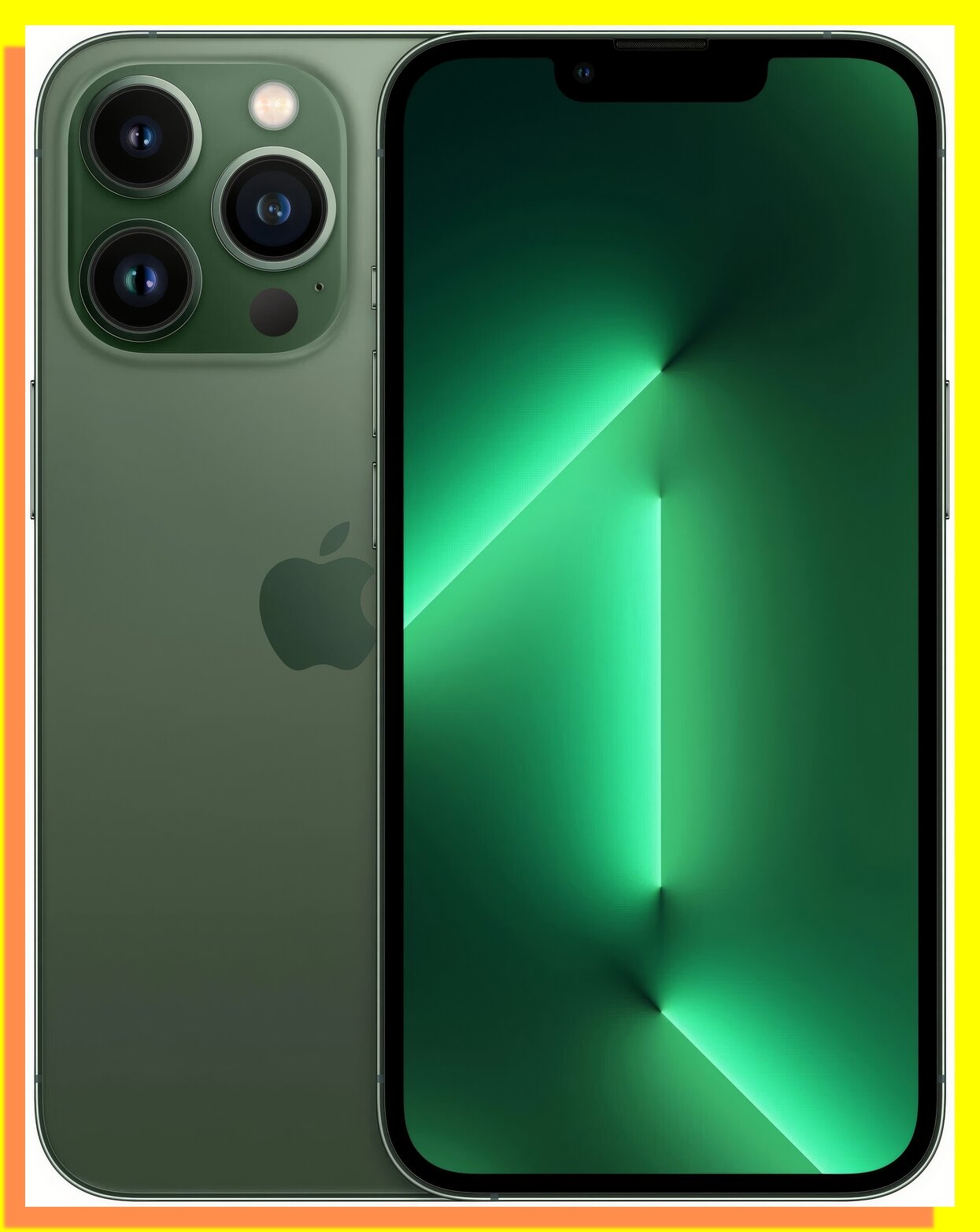 Смартфон Apple iPhone 13 Pro Max 6ГБ/256ГБ, Альпийский зелёный/Alpine Green, Dual nano-SIM, 5G, 6,7" OLED, LiDAR, Face ID, NFC