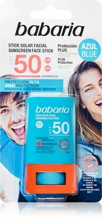 Средство солнцезащитное Babaria Blue Face Sun Stick, 20 мл