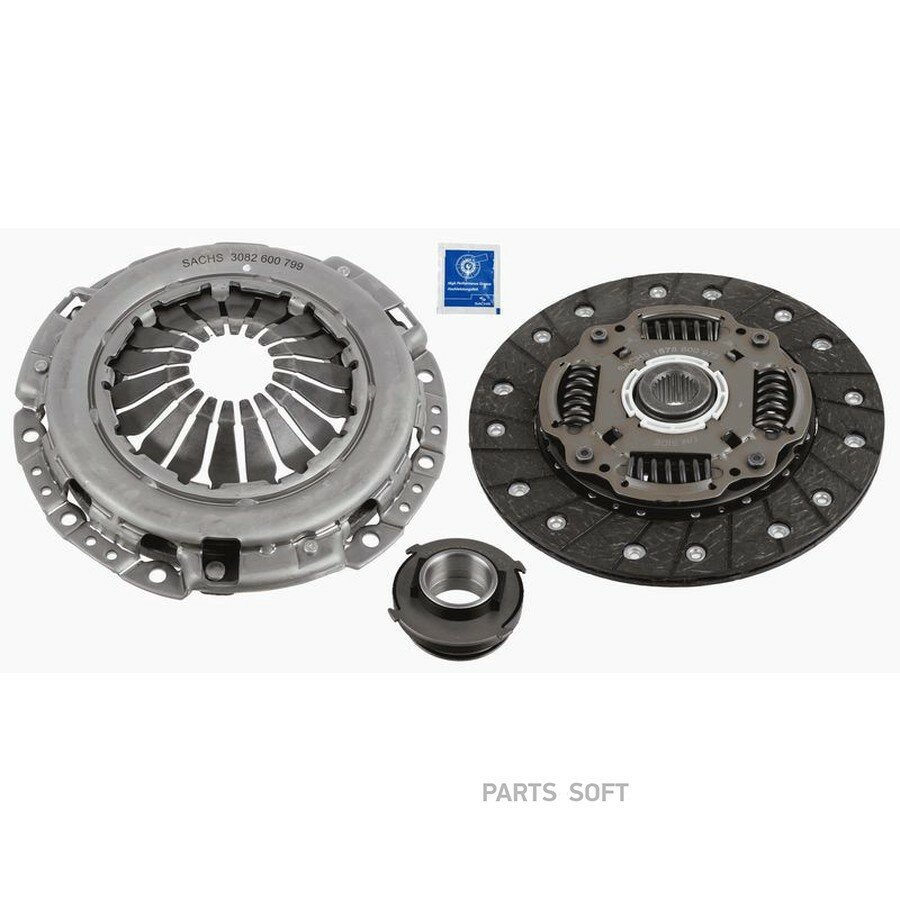 Комплект сцепления от официального дистрибьютора, SACHS, артикул 3000950866
