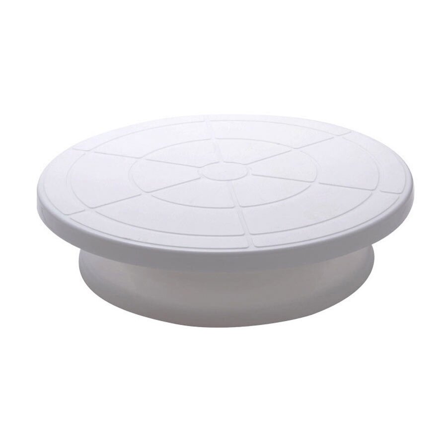 Подставка для декорирования торта Cake Turntable вращающаяся, диаметр 28 см.