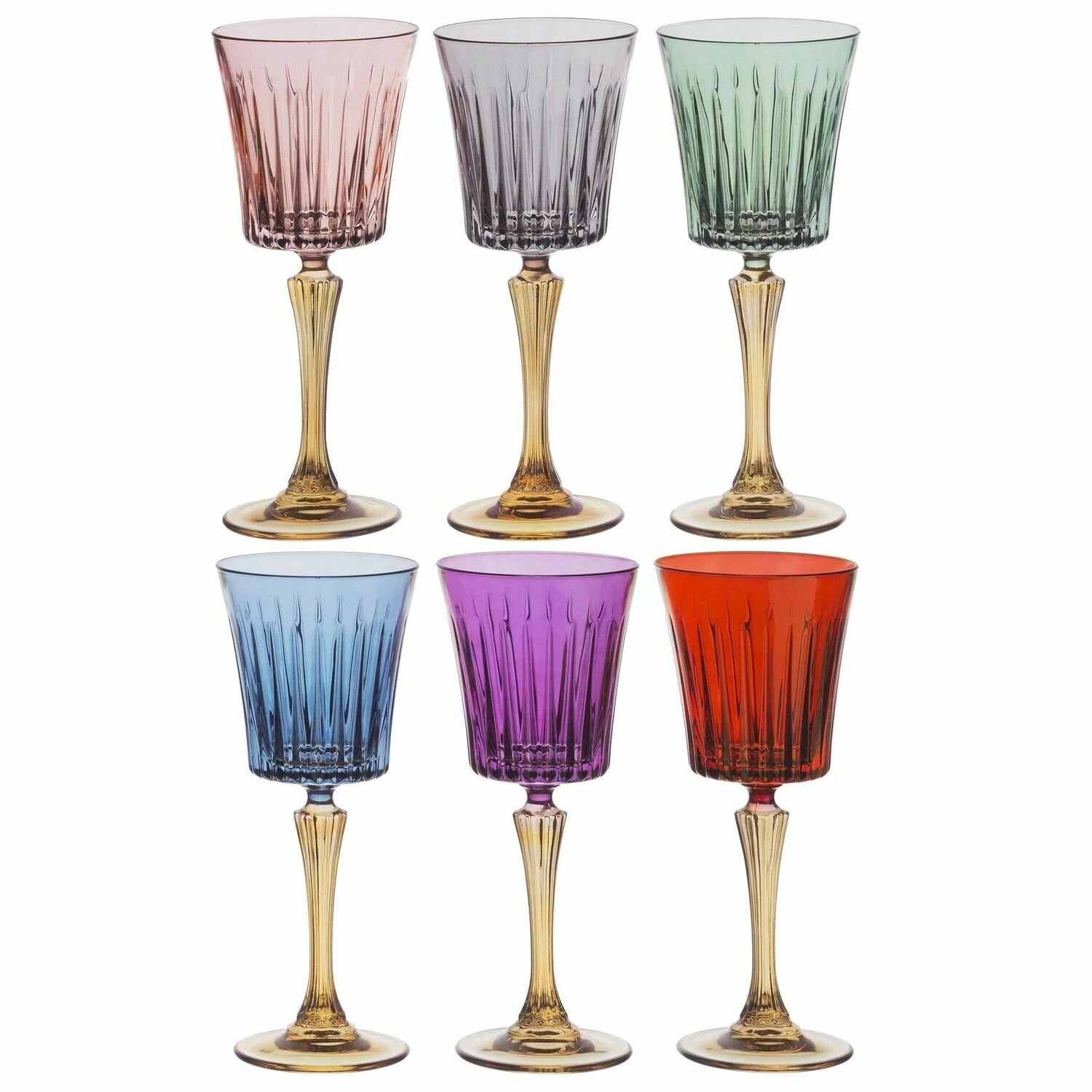 6 бокалов для вина CreArt Domina Wine Glasses Set DOMINA-03