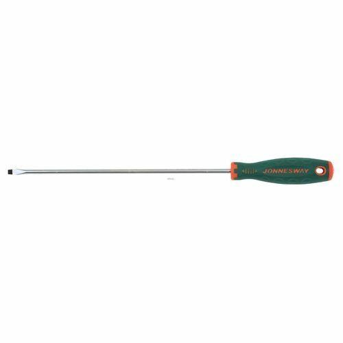 Отвертка стержневая шлицевая anti-slip grip, sl5.5х250 мм Jonnesway D71S5250
