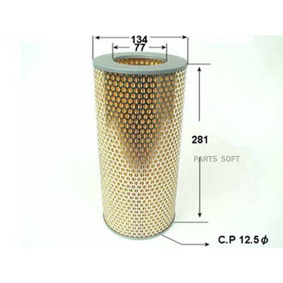 Фильтр воздушный VIC A170 1RZ#,2RZ#,2L,3L,5L '89-,1TRFE,2TRFE '03-