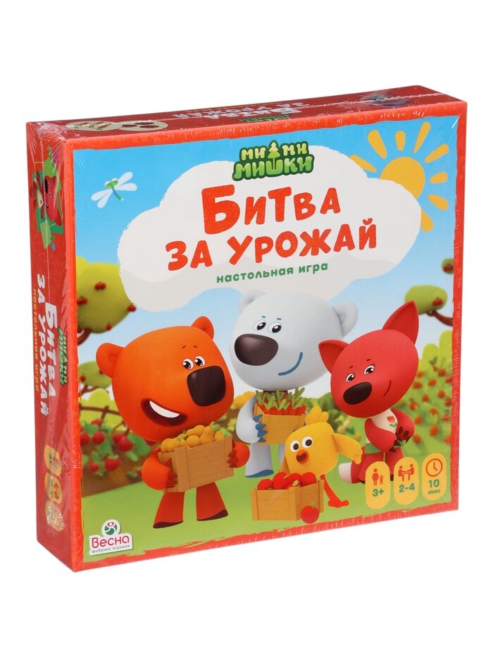 Настольная игра «Ми-ми-мишки. Битва за урожай»