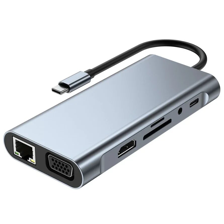 USB C док-станция 11-в-1