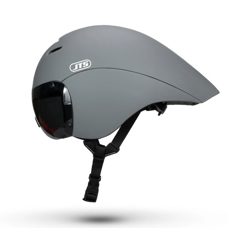 JTS GH-13 серый велосипедный шлем для триатлона