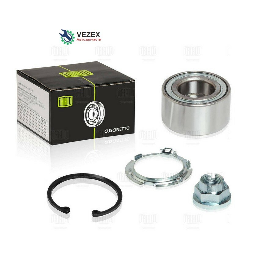 TRIALLI CS0972 Подшипник ступицы передней Renault Logan (04-)/Sandero (08-) CS0972