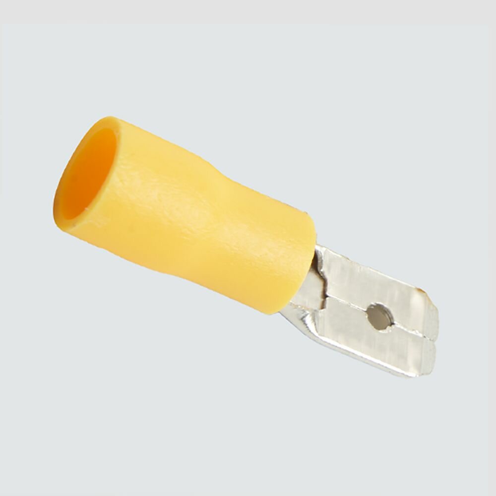 Наконечник плоский изолированный (папа) РпИп 6-250, Stekker LD401-60250 39364, Упаковка 10 штук