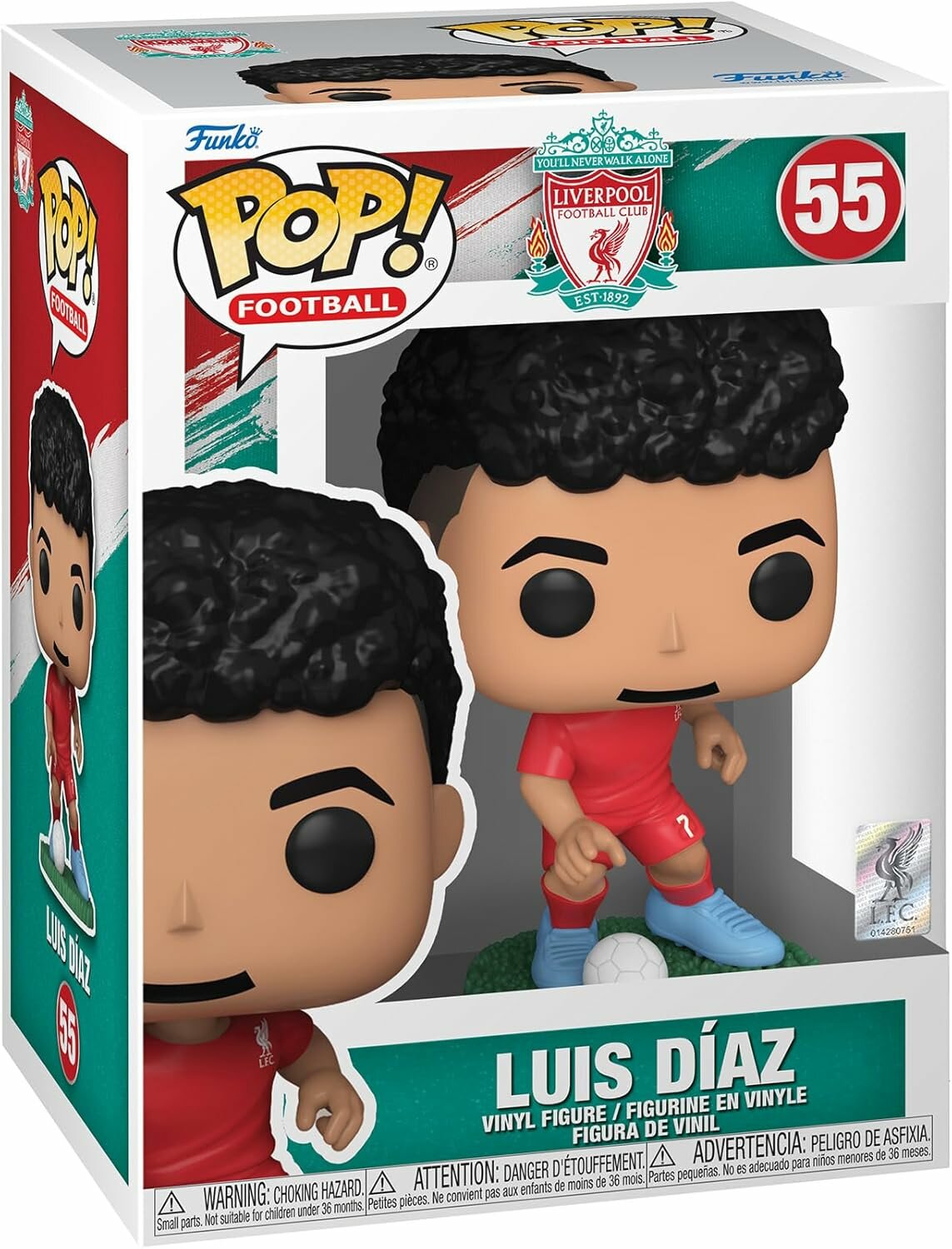Фигурка Funko Pop ! Football Liverpool Luis Diaz(55) 73934