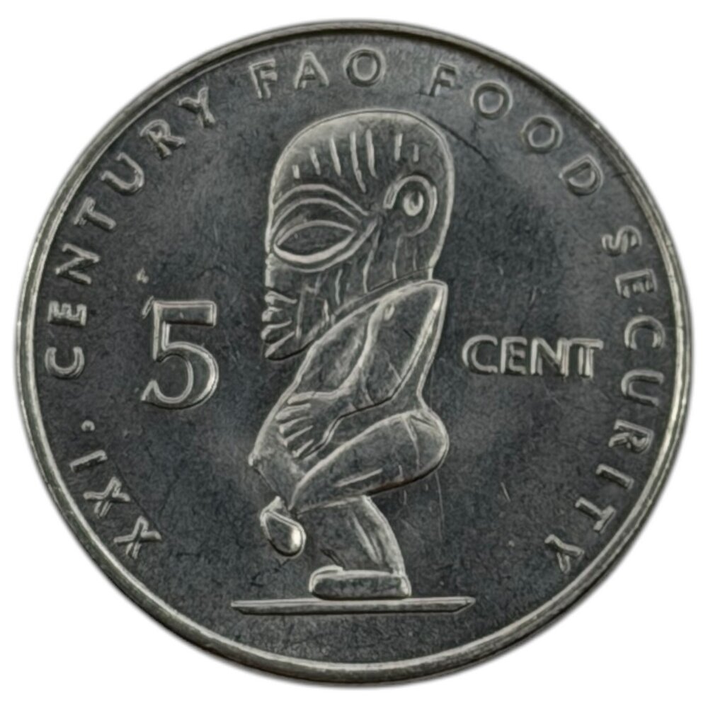 Острова Кука 5 центов 2000 г. (ФАО)