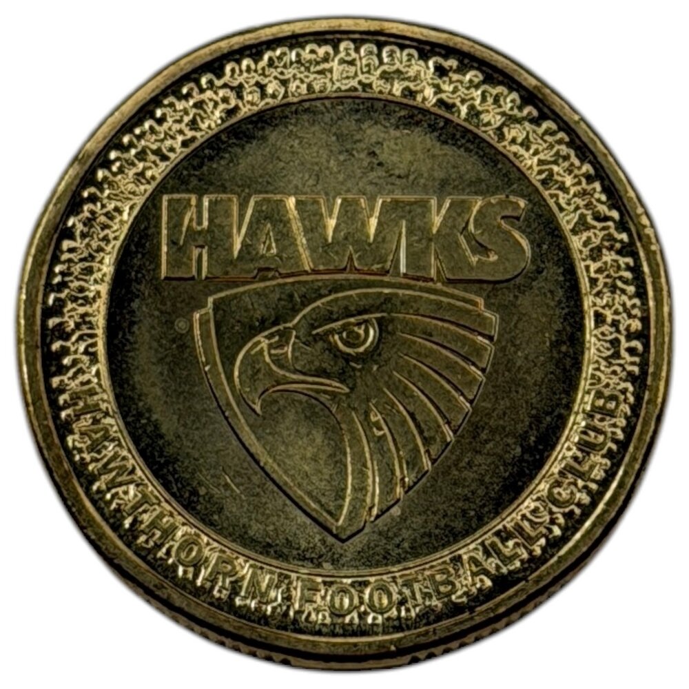Австралия 1 доллар 2023 г. (Австралийская футбольная лига - Hawthorn Hawks)