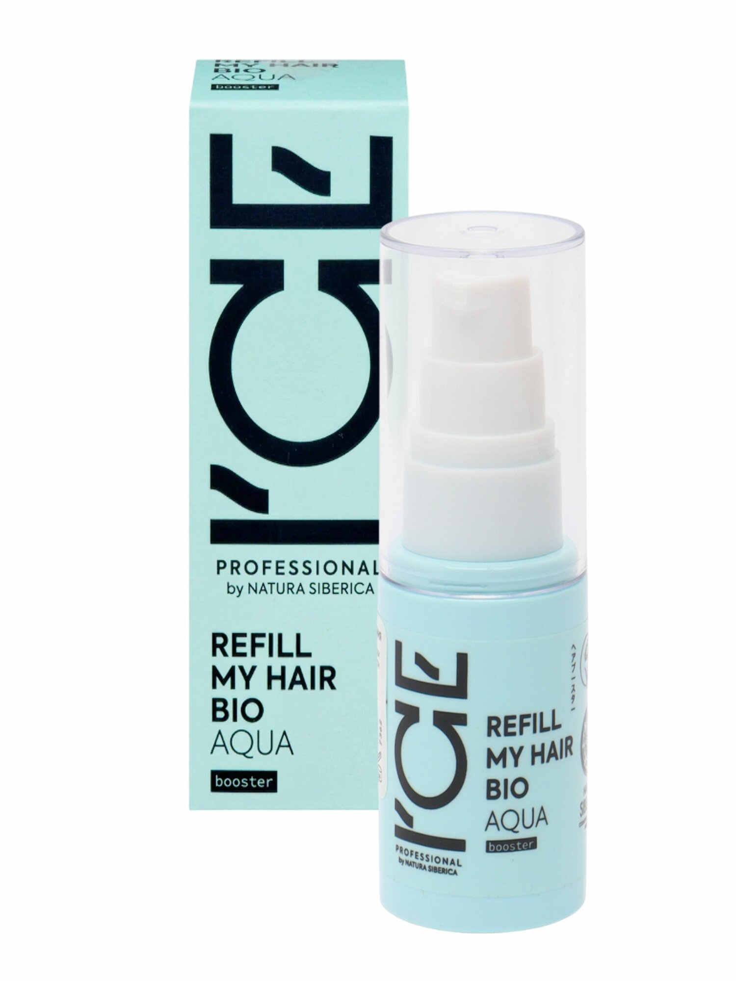 ICE PROFESSIONAL by NATURA SIBERICA Концентрат для интенсивного увлажнения волос Refill My Hair, 30 мл