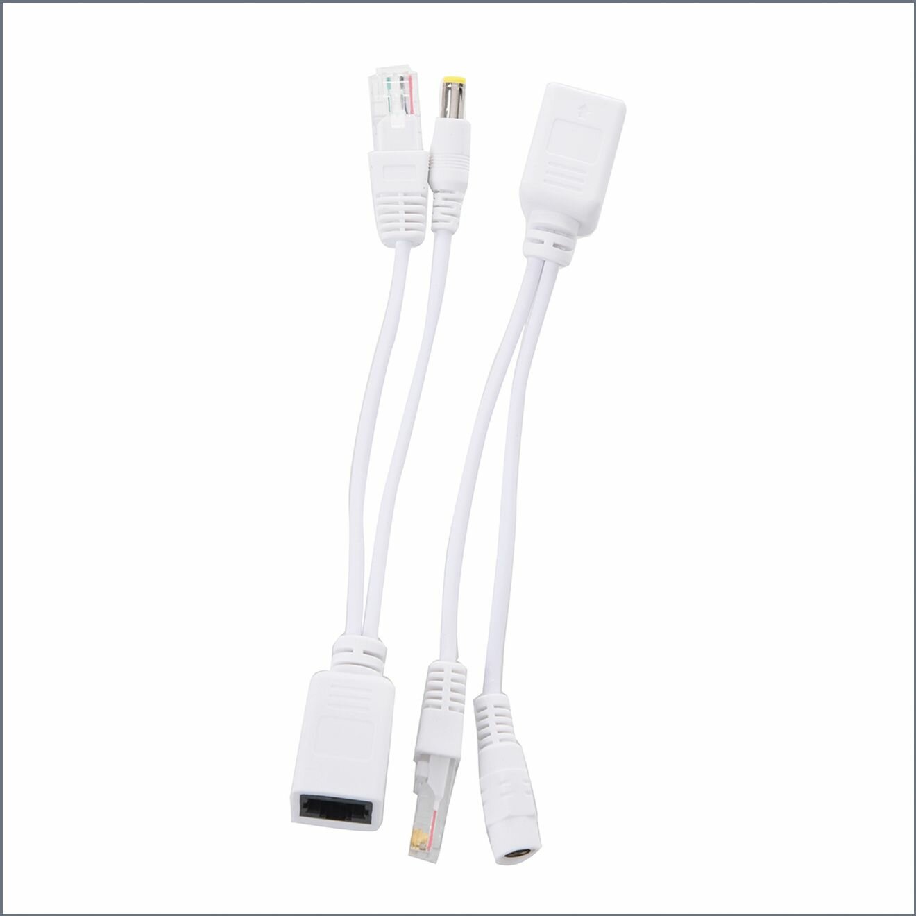 Пассивный инжектор PoE-адаптера Power over Ethernet + комплект сплиттера 5 В 12 В 24 В 48 В