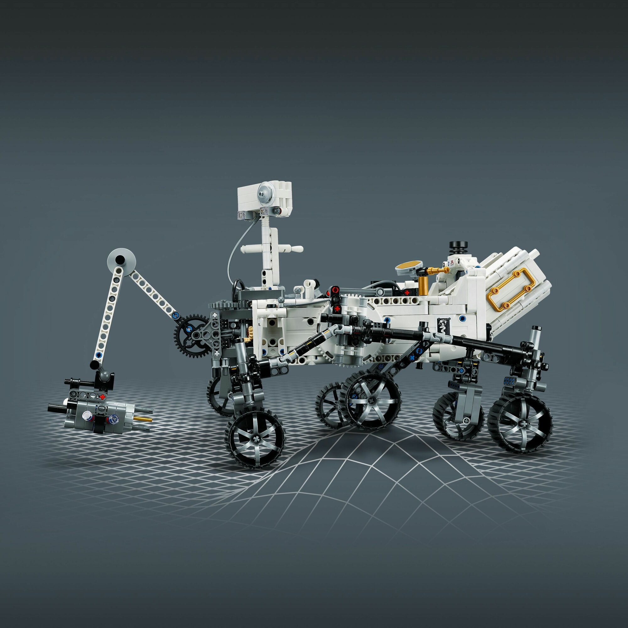 Конструктор LEGO Technic Марсохода наса Настойчивость, 1132 детали, возраст от 10+, 42158