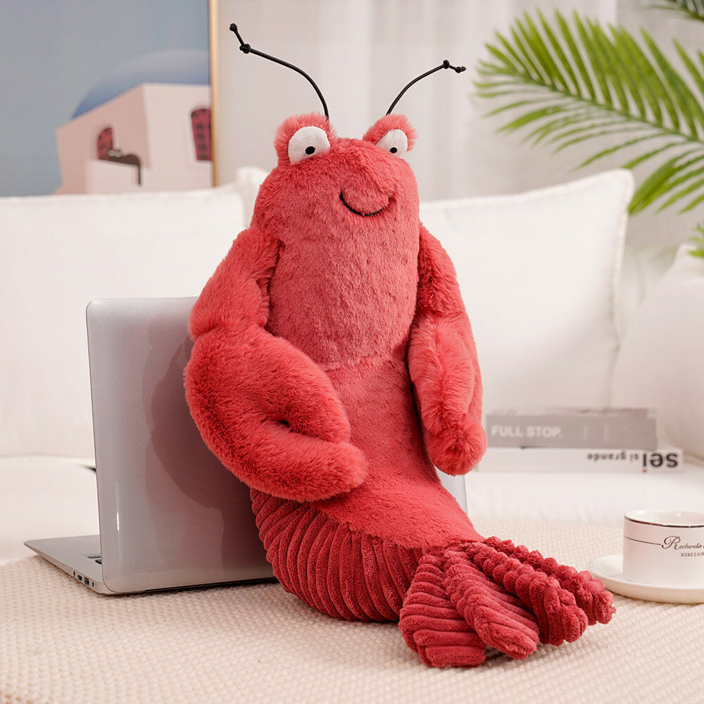 Jellycat Краб-лобстер кукла плюшевая мягкая кукла мультфильм девушка ребенок подарок бросает куклу лобстер_35cm（200g）