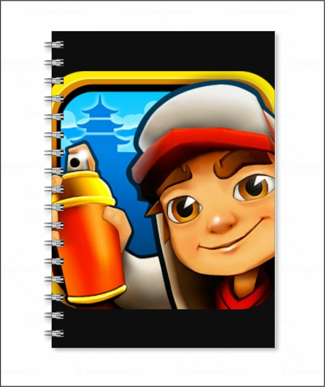 Тетрадь Subway Surfers