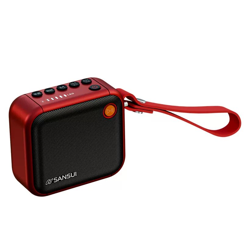 Подлинная Bluetooth-колонка Shanshui F39, радиокарта, U-дисковый аудио, сабвуфер большой громкости, портативная зарядка