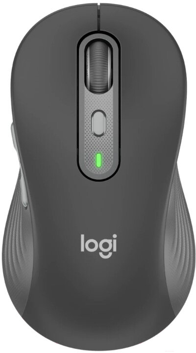 Мышка компьютерная LOGITECH M750 L Large графитовый оптическая