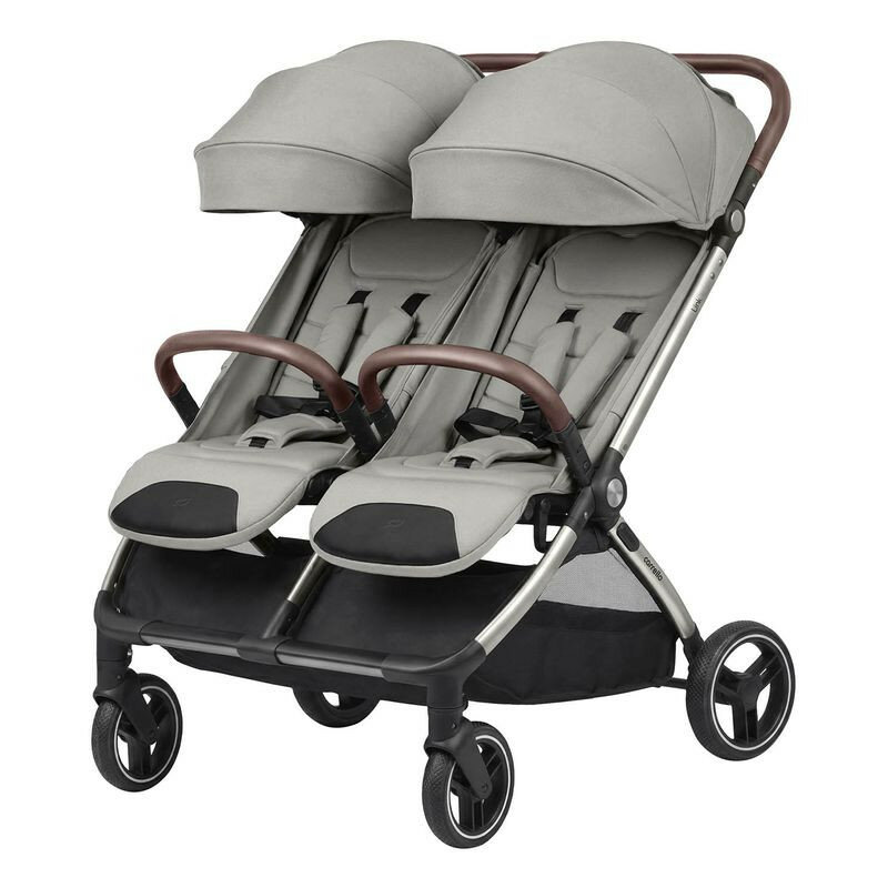 Коляска для двойни Carrello Link Cliff Grey, CRL-6533, двойная