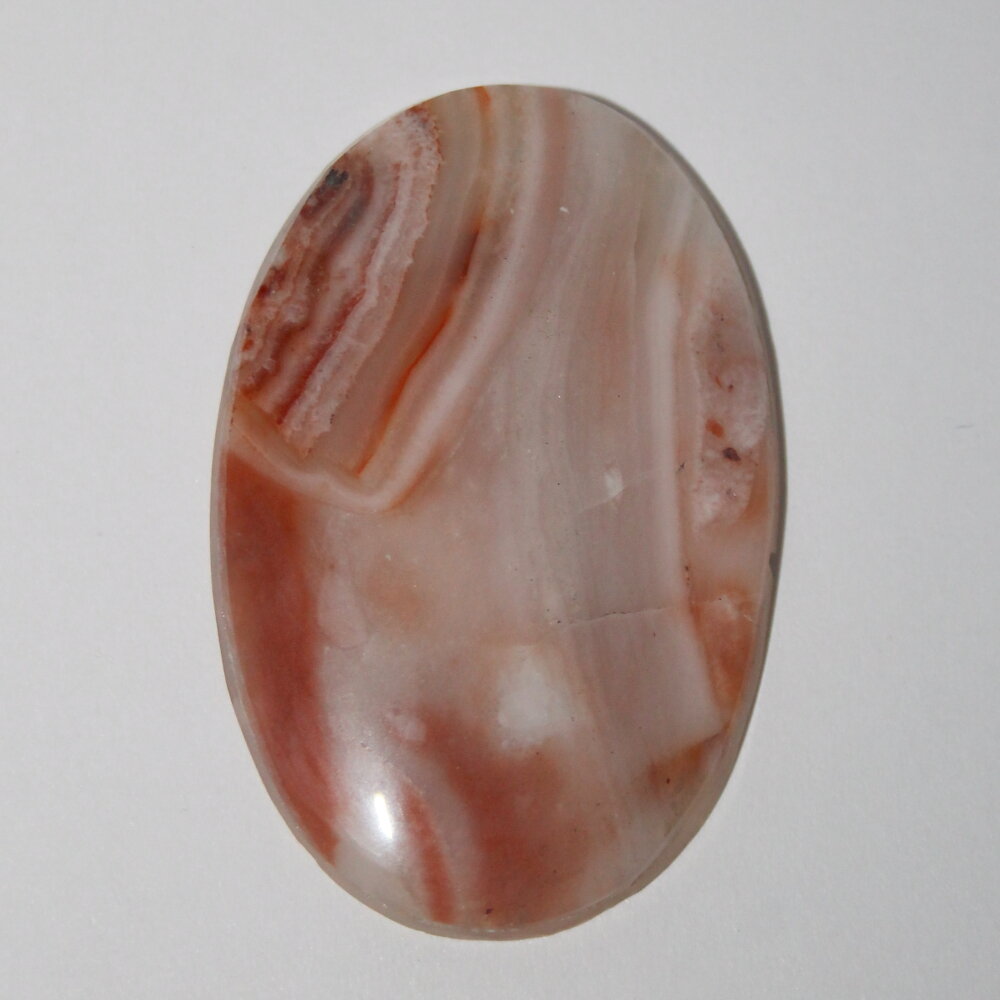 Кабошон агат переливт, ювелирная вставка, 45х30х3 мм, Урал, "True Stones"