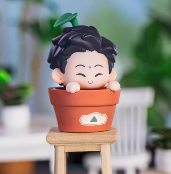 Предназначенная модель [настоящая] Feirenzai Happy Flower Garden Series Yoyo Dou Mini Blind Box Анимационная фигурка