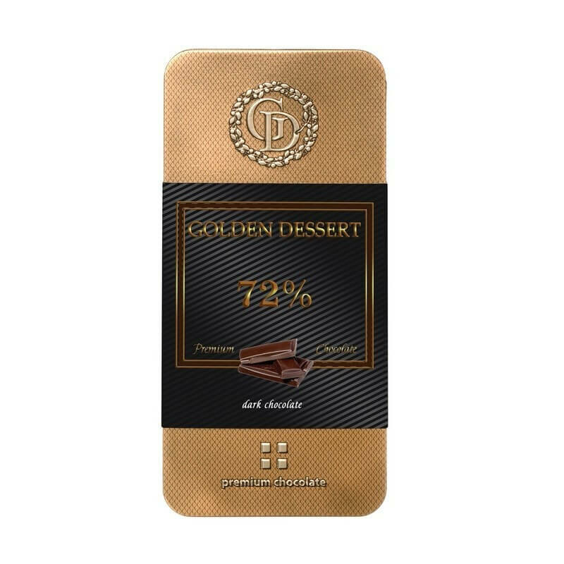 Шоколад GD горький 72% 100г
