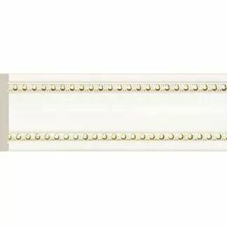 Багет Cosca Бордюр 60 Белый С Золотом W1060/WG2 / Коска.