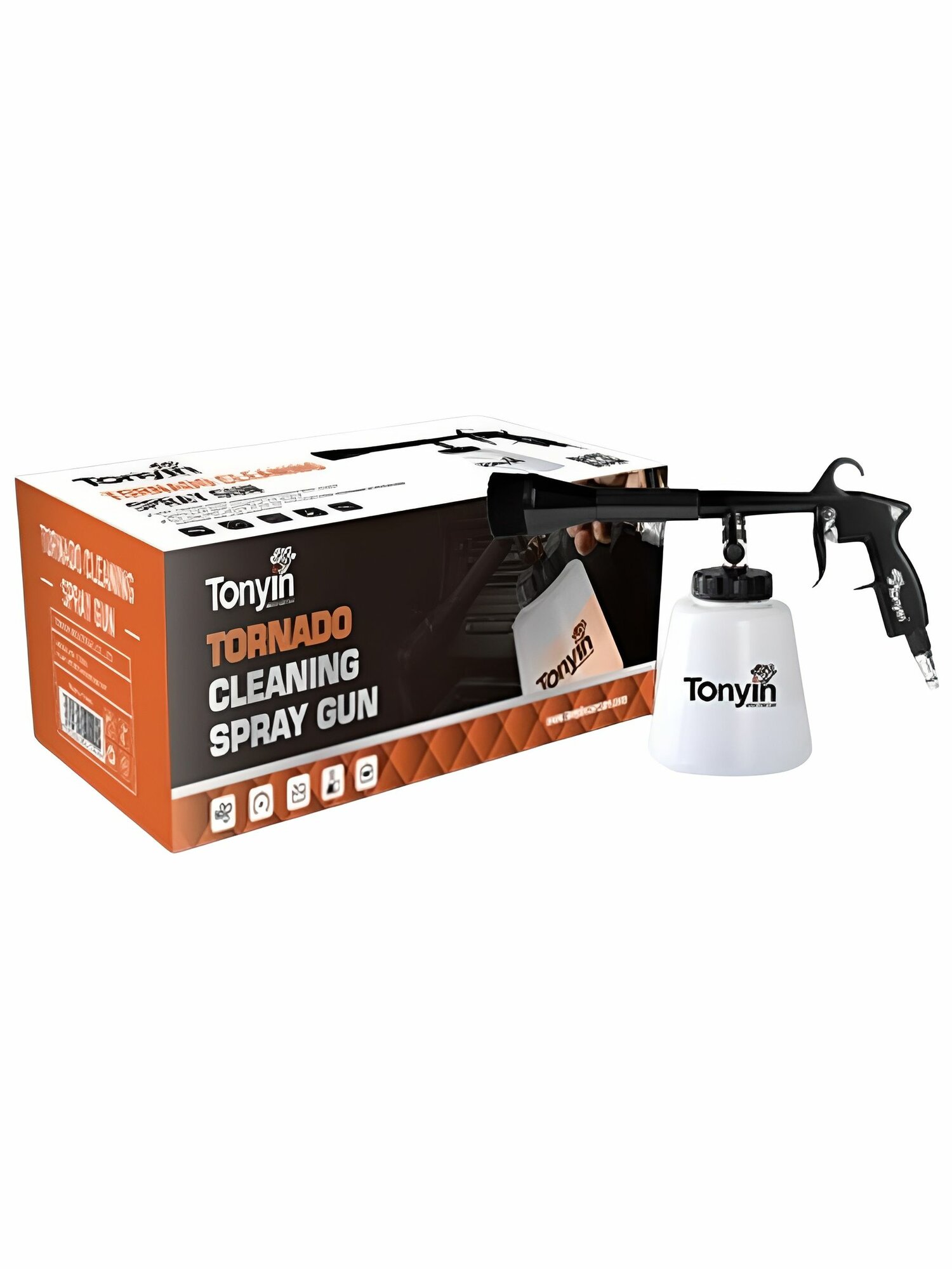 Торнадор (аппарат для химчистки с щетиной) TORNADO CLEANING SPRAY GUN TT04 TONYIN