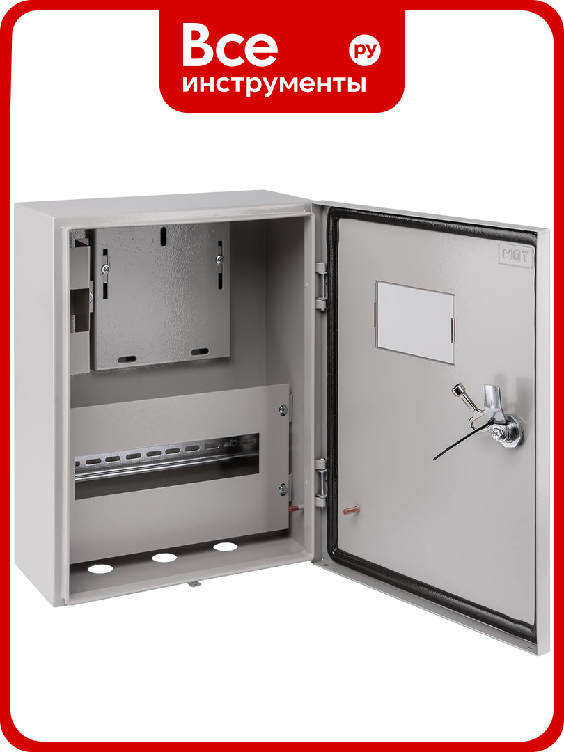 Учетно-распределительный щит ЩУ-1ф/1-0-12 IP66х165 TDM ELECTRIC 395x310, для установки на открытом воздухе