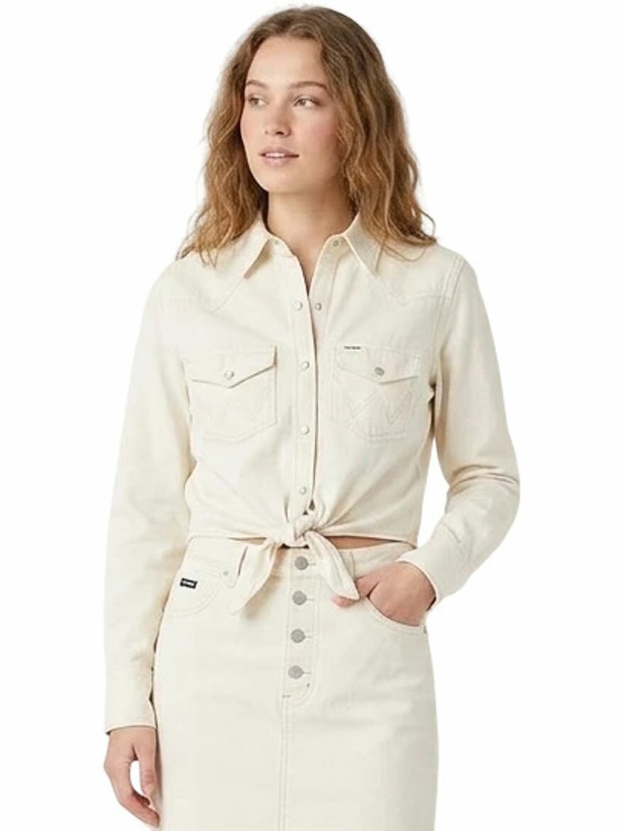Рубашка Women Tie Front Shirt