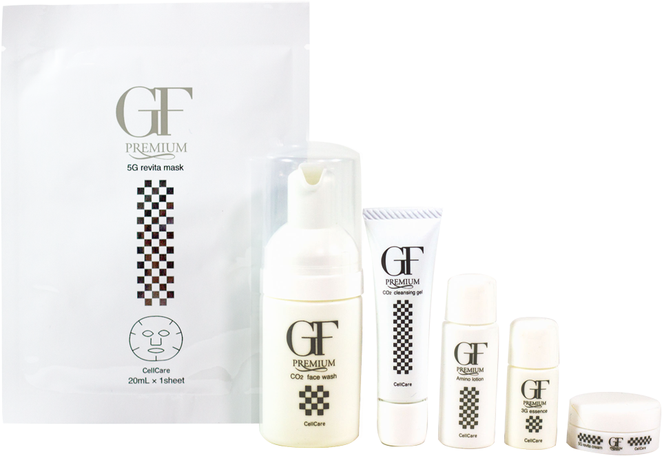 Amenity Премиум-набор GF Premium Set GF Beauty Premium 2*120ml+2 шт.