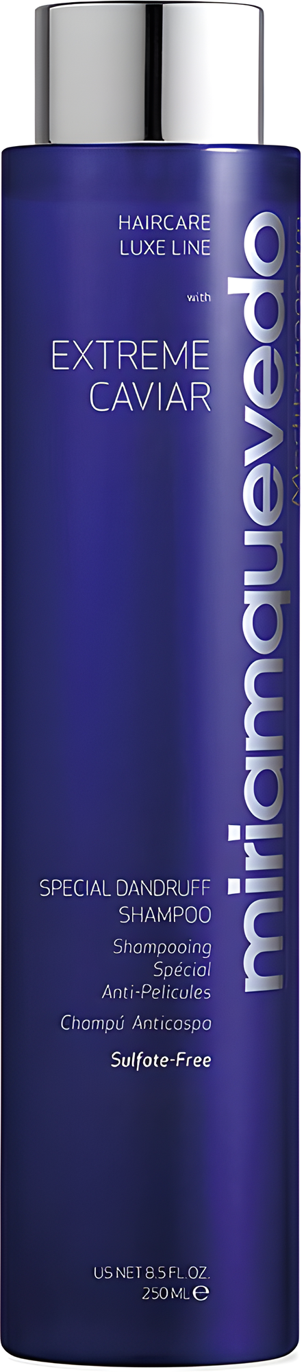 MIRIAMQUEVEDO Шампунь для волос против перхоти с экстрактом черной икры Extreme Caviar Special Dandruff Shampoo 120ml