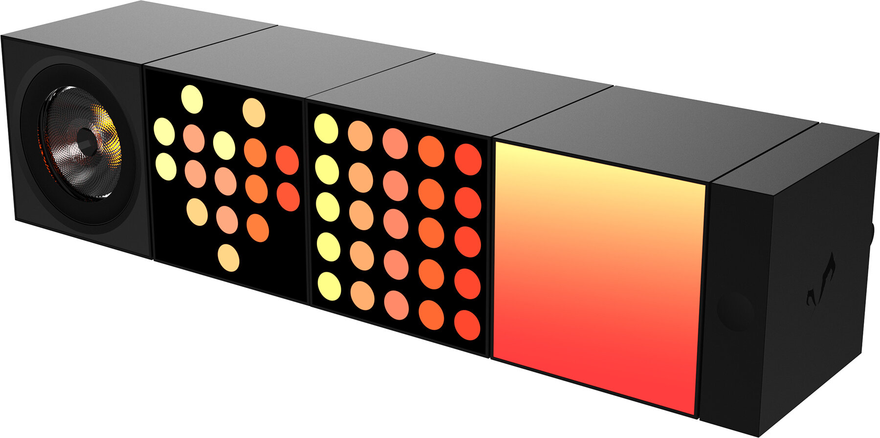 Светильник Yeelight Cube-Desktop Atmosphere Light Panel Basic черный — фото 1