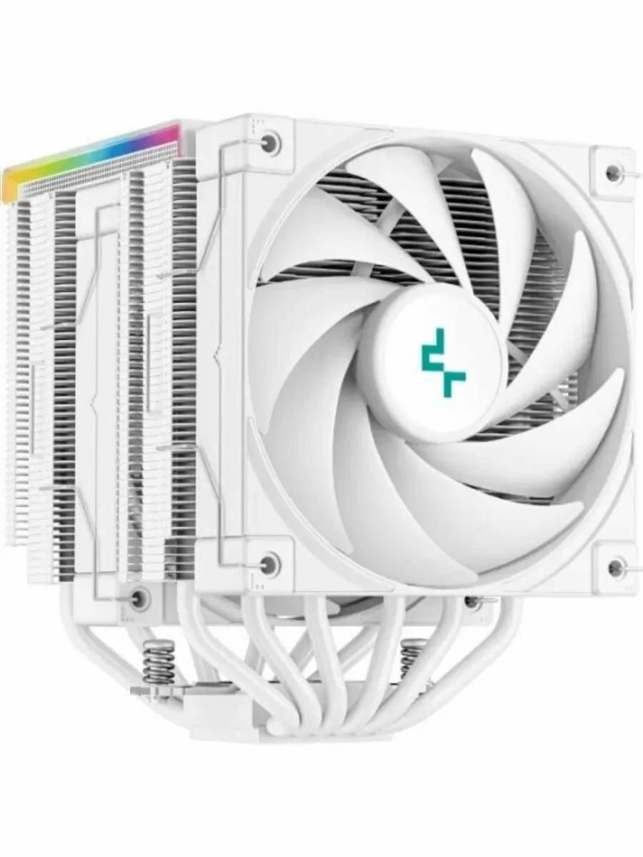 Кулер для процессора Deepcool AK620 DIGITAL, ARGB, 2 вентилятора, белый
