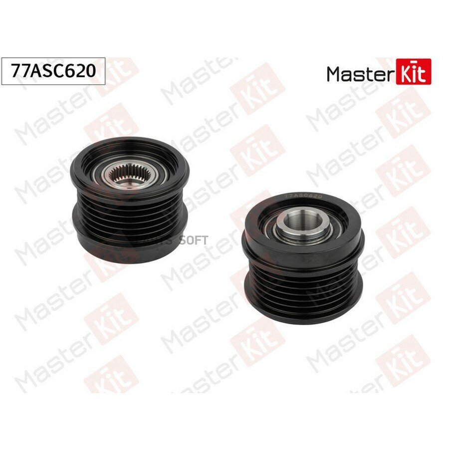 Шкив генератора от официального дистрибьютора, MASTERKIT, артикул 77ASC620