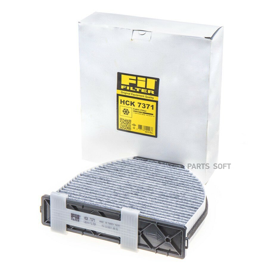 Фильтр салонный (угольный) MB W204/W212/X204 FIL FILTER HCK7371 от официального дистрибьютора, FIL FILTER, артикул HCK7371