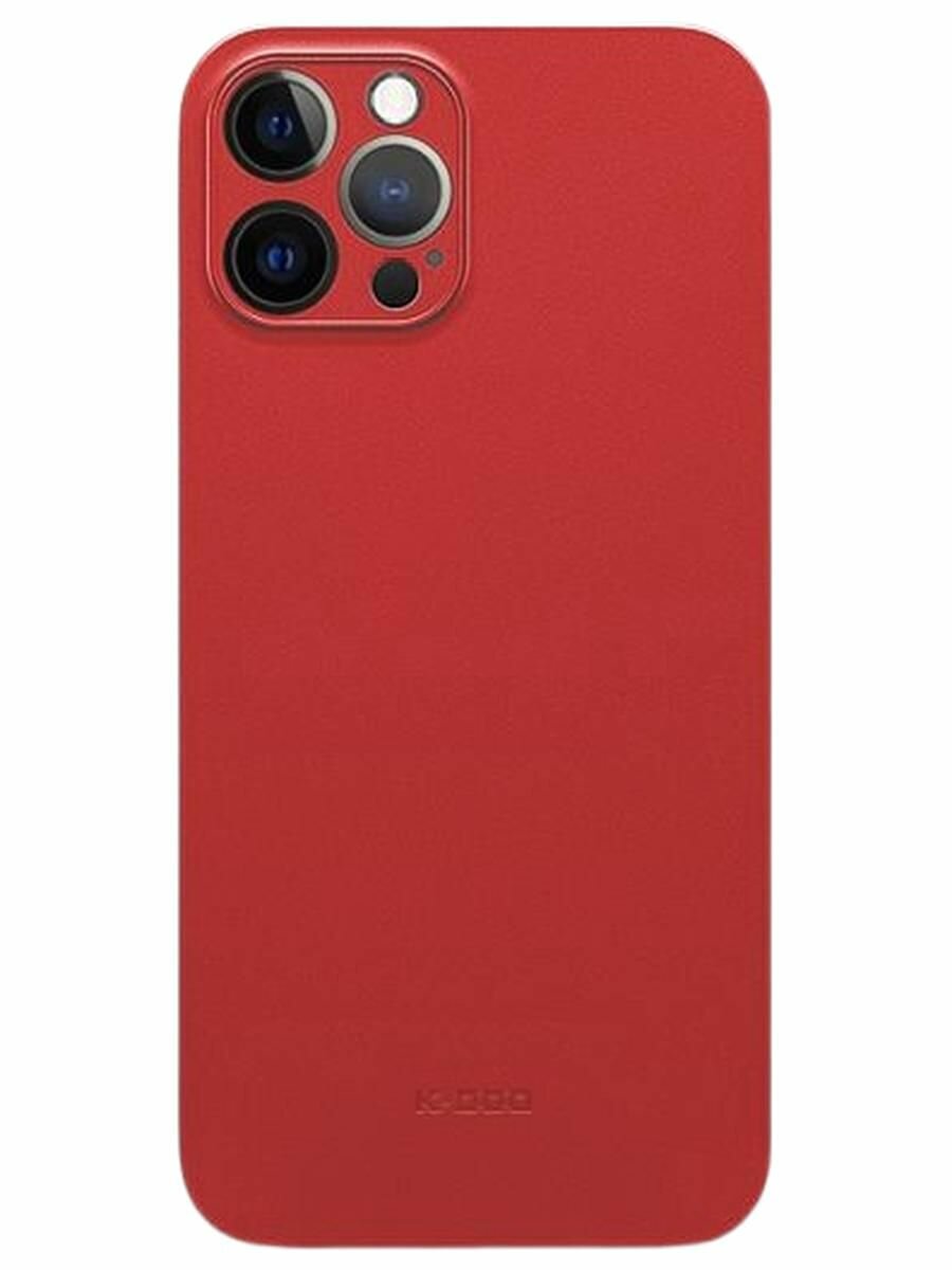Чехол на iPhone 11 Pro, Air Skin ультратонкий пластик, красный