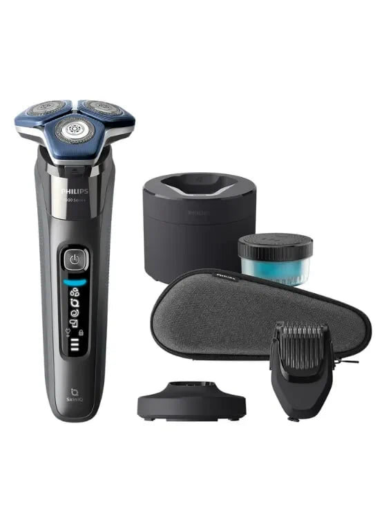 Электробритва Philips Series 7000 S7887/58, 3 плавающих головки, автономная работа до 60 мин