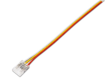 Разъем 3PIN с проводом для LED ленты COB ССТ 10мм лента - источник питания (1шт) VARTON V4-R0-00. COB-CCT0.0002