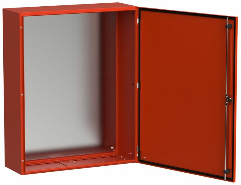 Корпус ЩМП-100.80.30 IP66 УХЛ1 метал. RAL3020 TITAN 5 IEK TI5-13-N-100-080-030-66
