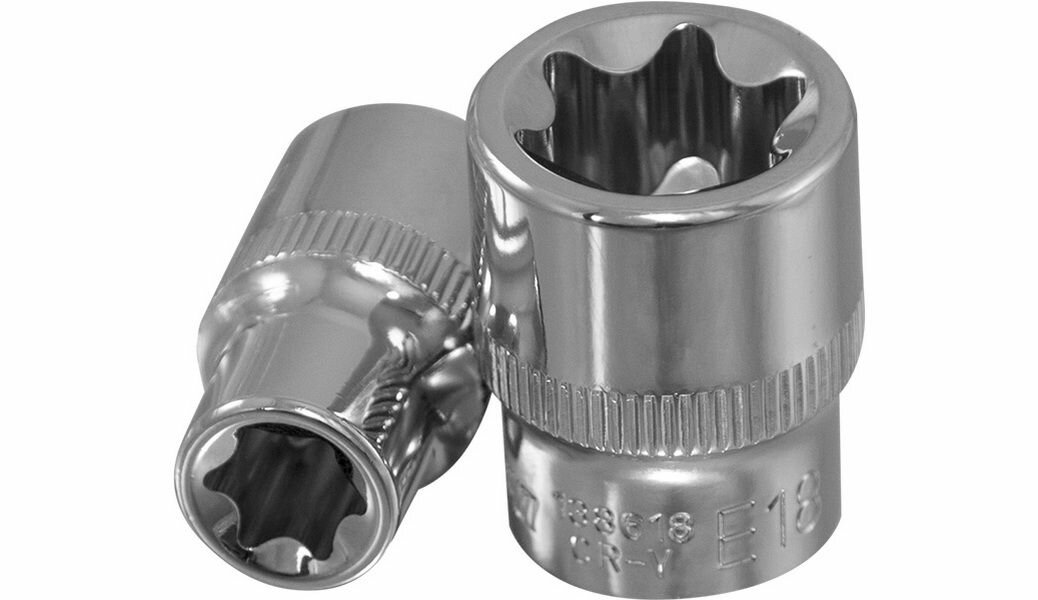 Головка торцевая 12 dr внешний torx e10 OMBRA 112610
