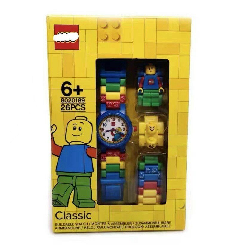 Оригинальные детские часы LEGO Classic (8020189) — собери свои часы сам!