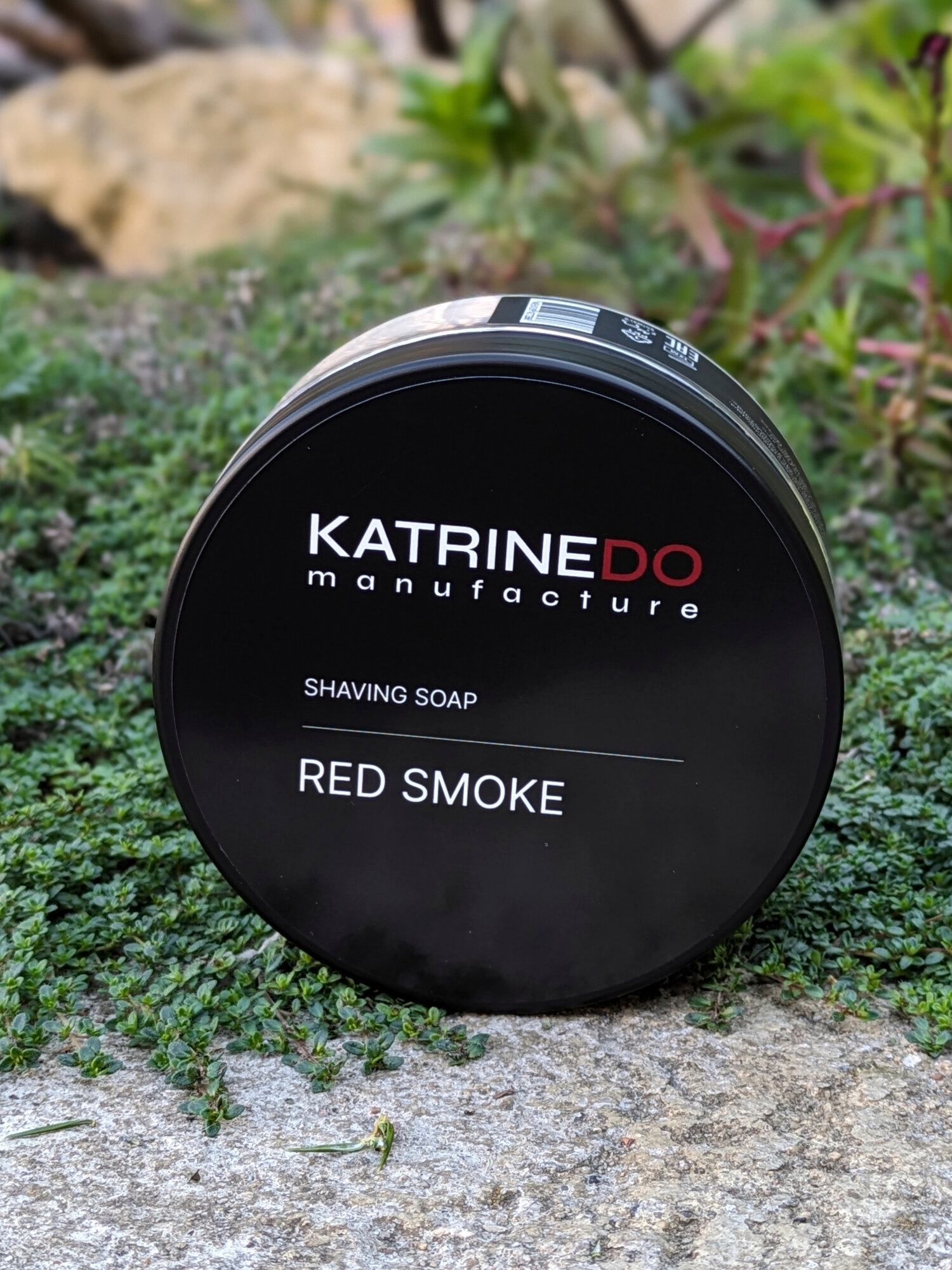 Мыло для бритья KATRINEDO RED SMOKE, база Артизан