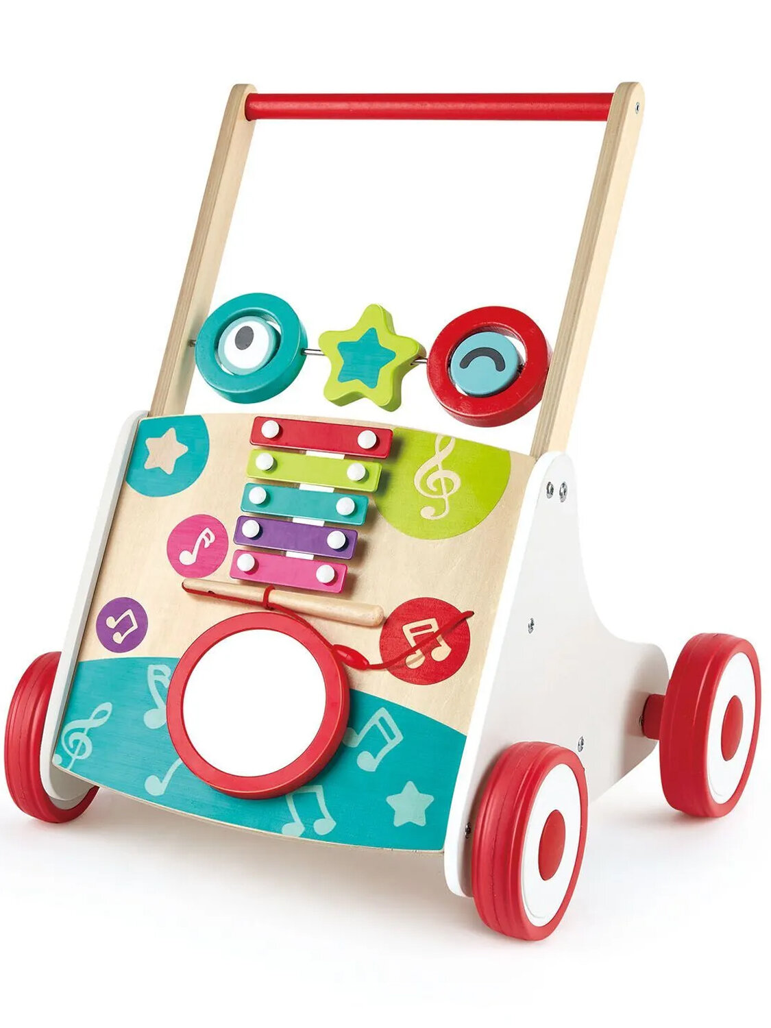 Каталка HAPE развивающий «Музыкальный ходунок»