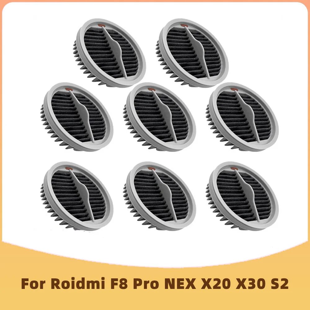 Фильтр для Roidmi F8 Pro, NEX X20, X30, S2, Черный, Set U