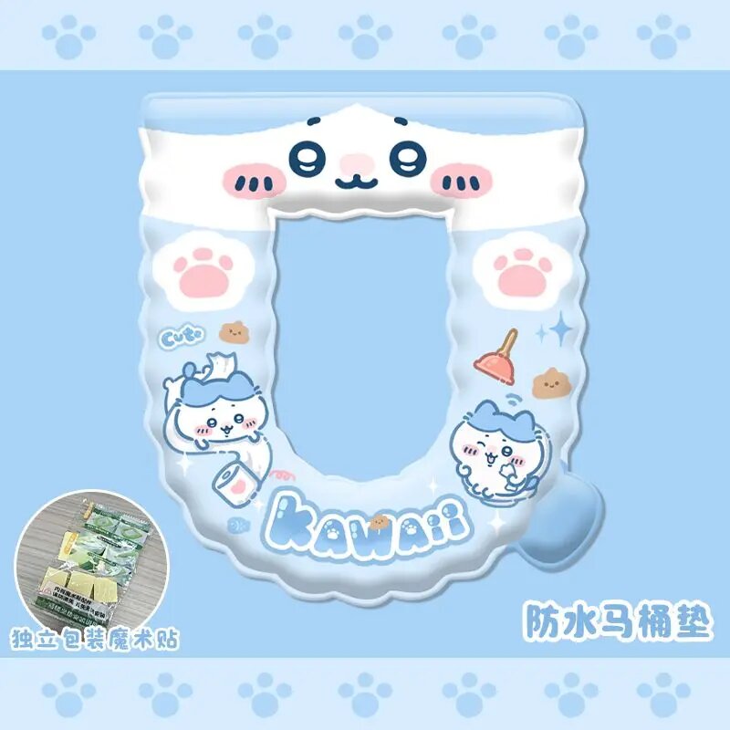 Подушка для унитаза Chiikawa, цвет Hachiware