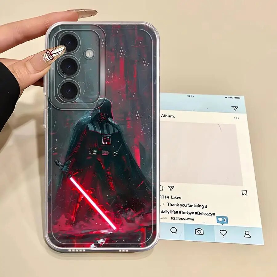 Чехол для Samsung Galaxy A23 Stars Wars, Mix02